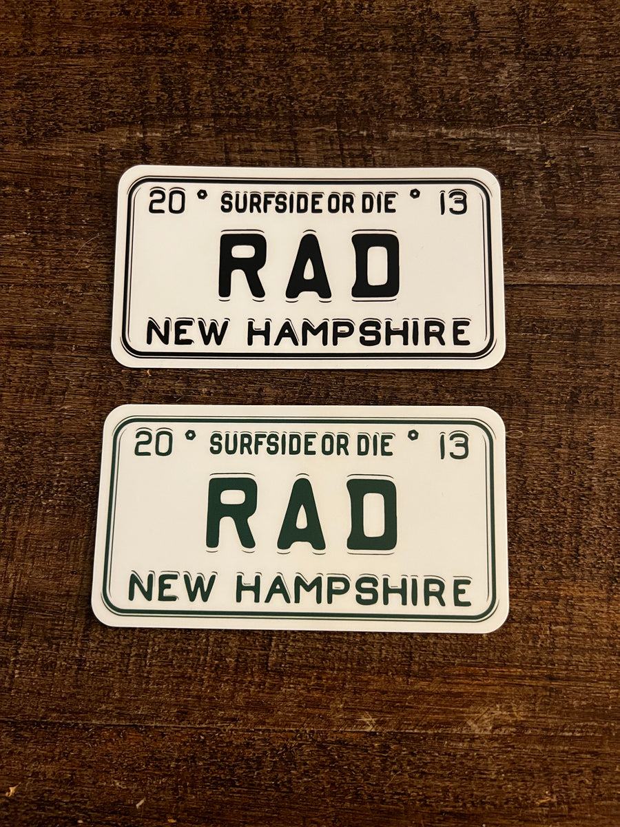 RAD Surfside Sticker – Surfside Burger Bar